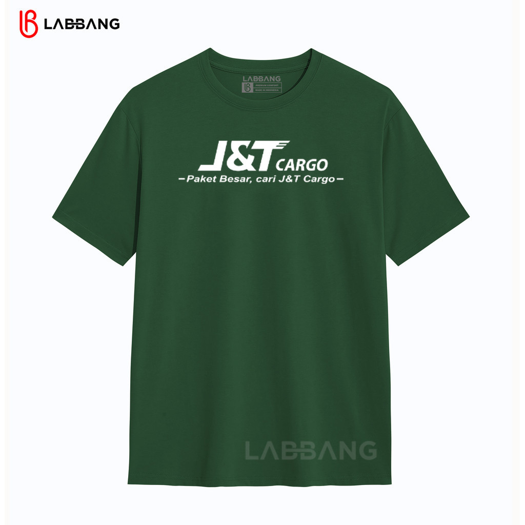 Jual LABBANG Kaos T-shirt JNT Cargo Round Reck Reguler Fit Unisex Pria ...