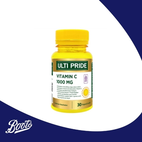 Jual Ulti Pride Vitamin C1000 Mg 30S | Shopee Indonesia