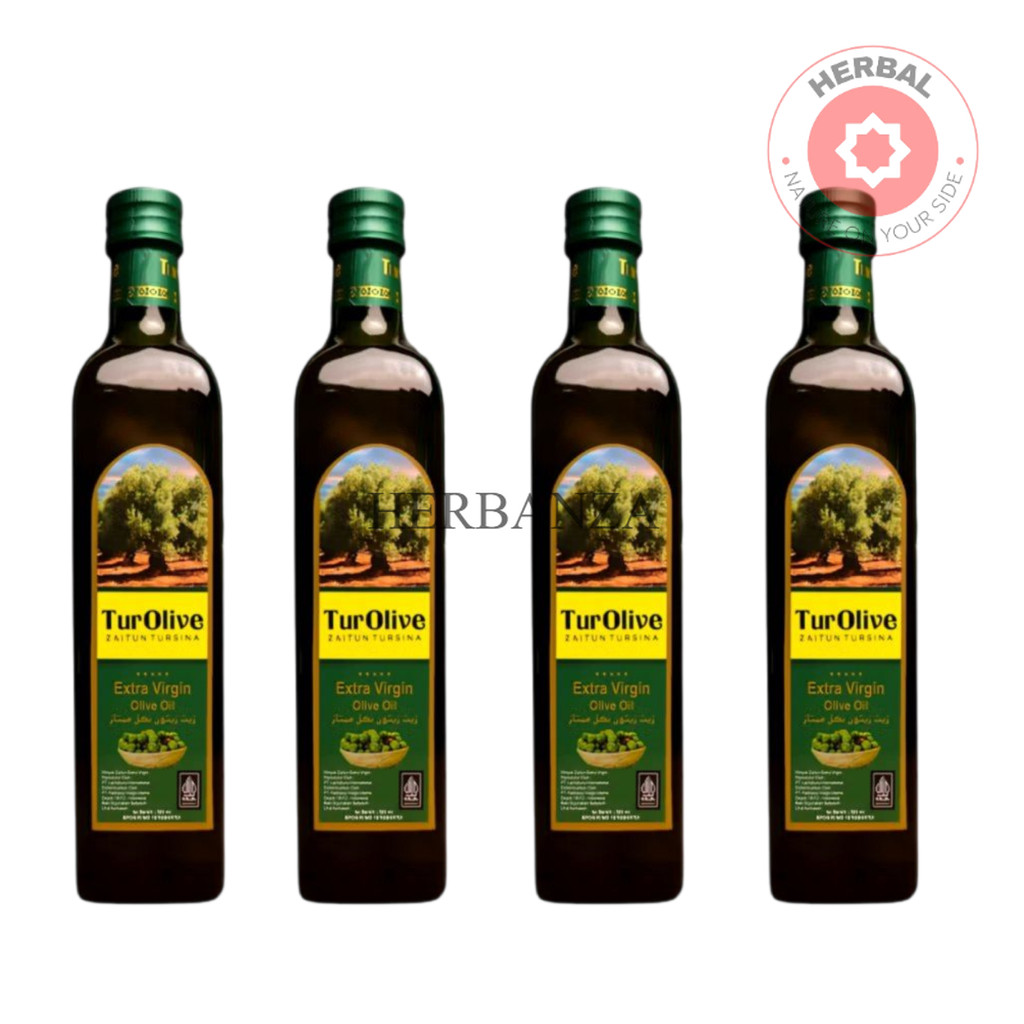 Jual 4 BTL Turolive Tursina HNU Minyak Zaitun 500ml – Extra Virgin ...
