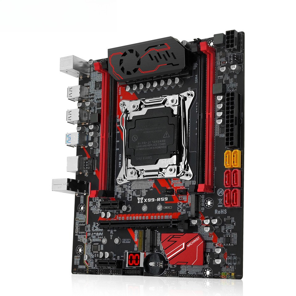 Jual MACHINIST X99 RS9 Motherboard LGA 2011-3 Support Intel Xeon E5 ...