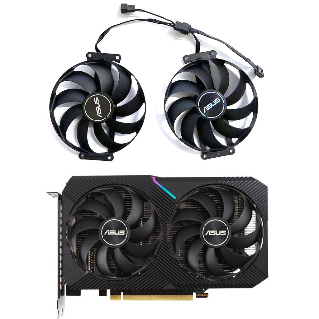 Jual Original 87MM T129215SU 6PIN RTX3060 3060TI GPU Fan for ASUS ...