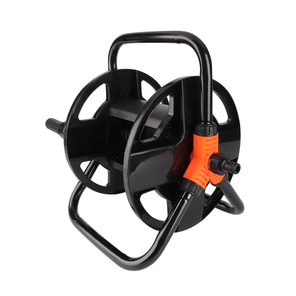 Jual DIY Hose Reel Portable Water Pipe Storage Rack Single Arm Pipe ...