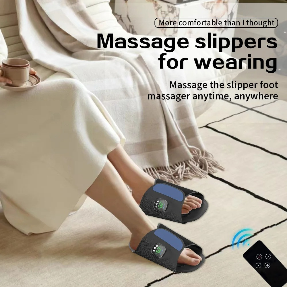 Jual Electric Foot Massager Shoe EMS Pad Muscle Stimulation Massage ...