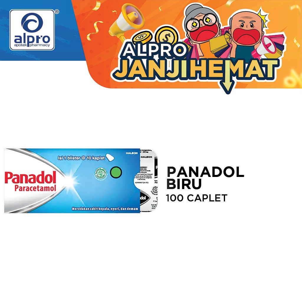 Jual Panadol Caplet 10 X 10Cap | Shopee Indonesia