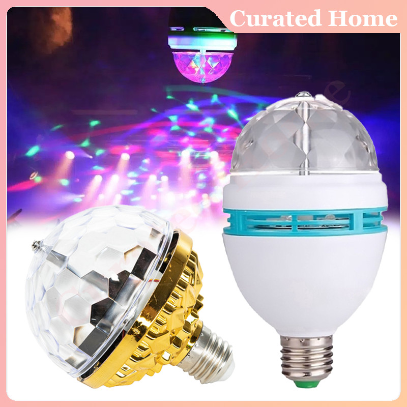 Jual Lampu DISCO LED / Led Disco Putar Rgb / Fitting Disko Warna Warni ...