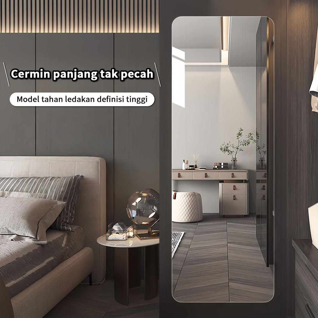 Jual Akrilik Cermin Anti Pecah Cermin Dekorasi Cermin Plastic Stiker ...