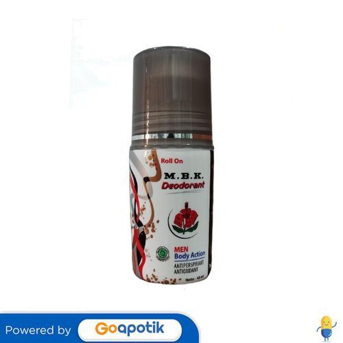 Jual Mbk Deodorant Roll On Men Hitam 40 Ml | Shopee Indonesia