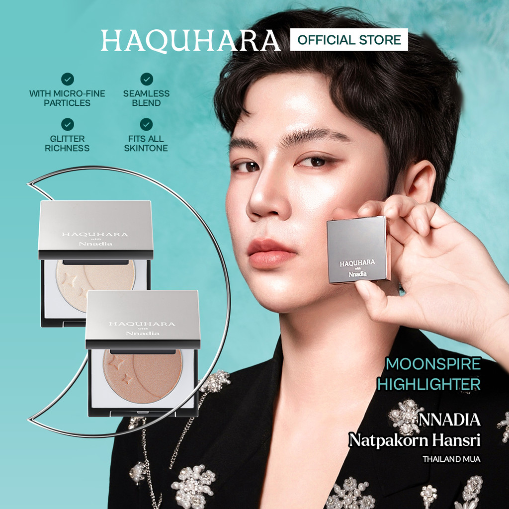 Jual Haquhara with NNADIA Moonspire Highlighter | Shopee Indonesia