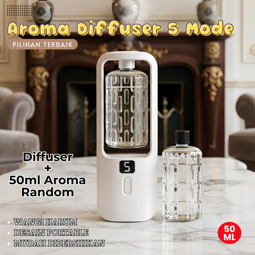 Jual Diffuser [Humidifier] Oil Gantung Aromaterapi 50ML/Free Isi Ulang ...