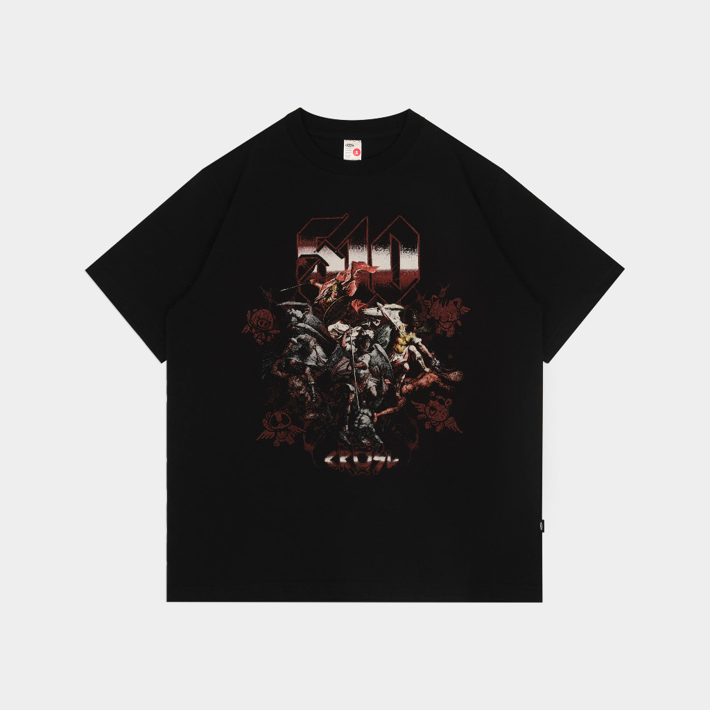 Jual CRSL X 510 Origin Tees Black I Collab Merch Band I Reguler Fit I ...
