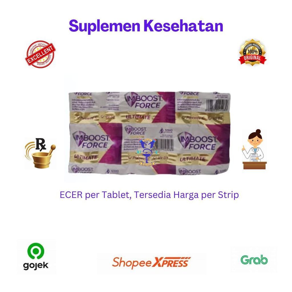 Jual IMBOOST FORCE ULTIMATE TABLET (Bgv) | Shopee Indonesia