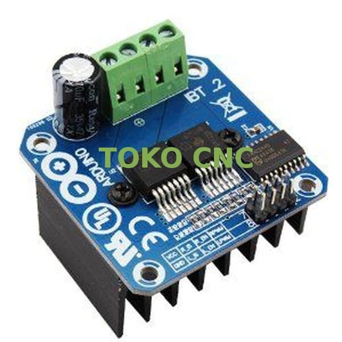 Jual High Current Motor Driver H-Bridge Modul BTS7960 43A Arduino AO21 ...