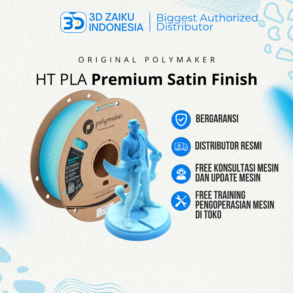 Jual Polymaker HT PLA High Temperature 3D Printer FIlament Premium ...