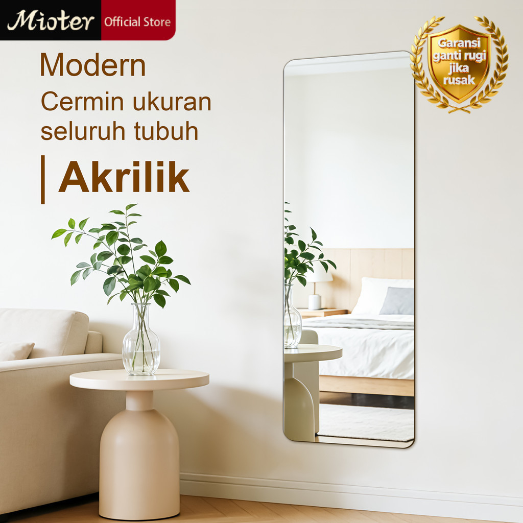 Jual Mioter (Upgrade Tebal) Cermin Akrilik Anti Pecah & Lentur Tempel ...