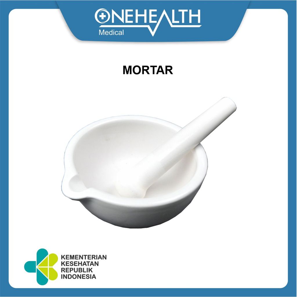 Jual Onehealth Mortar Stamper Alat Menumbuk Obat Ukuran 6-8-10-13-16 cm ...