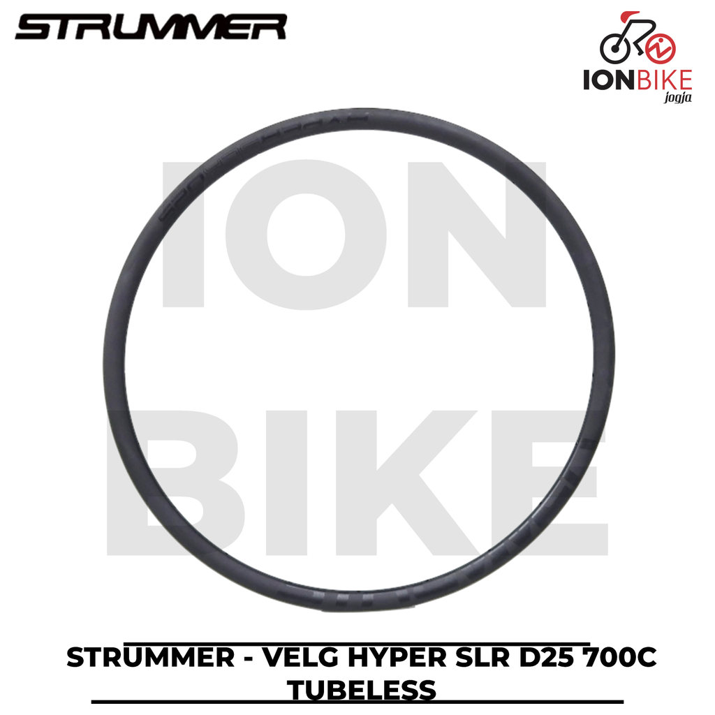 Jual Velg Rim Rims 700c Strummer HYPER SLR D25 20 24 32 Hole 20H 24H ...