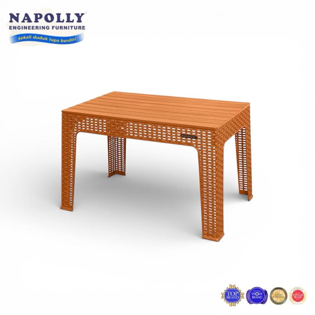 Jual Mapan 7045 Napolly - Meja Teras Plastik Napolly Motif anyaman ...