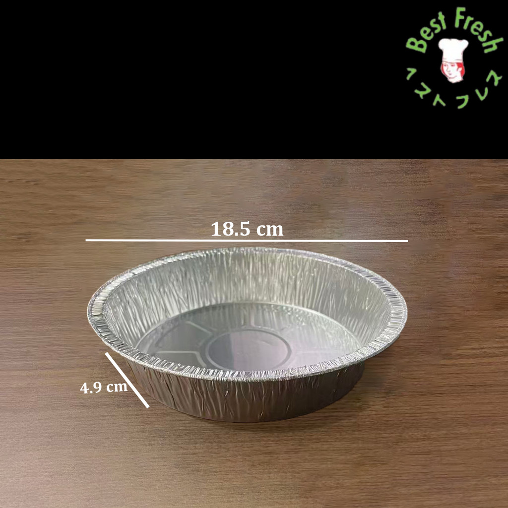 Jual Alumunium Foil Tray Cup RX2700 Pai Pizza Puding Lasagna Macaroni ...