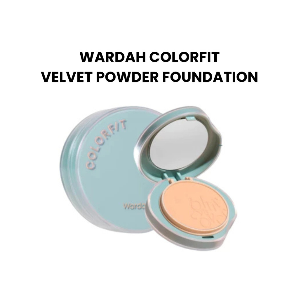 Jual Najmia - WARDAH Colorfit Velvet Powder Foundation l All Skin Bedak ...