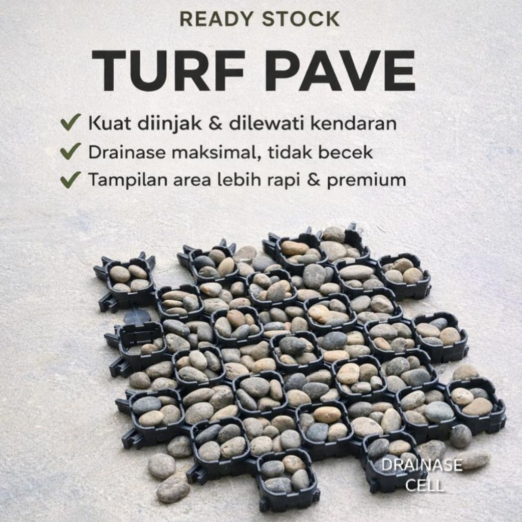 Jual Kasihmurah_bingit - TURFPAVE 50X50X4 CM /PAVING PLASTIK PREMIUM ...