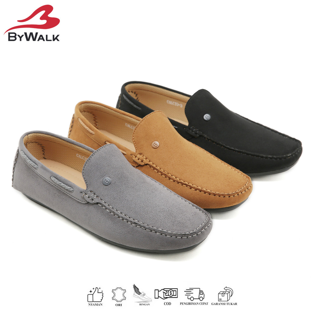 Jual BYWALK CALCIO3 Sepatu Loafers Pria Formal Casual Moccasin Slip On ...