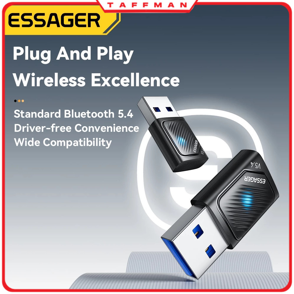 Jual TM - ESSAGER Adaptor Bluetooth 5.4 Dongle PC Laptop for Windows 8. ...