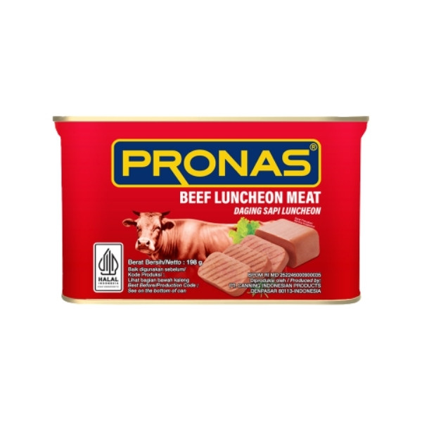 Jual PRONAS BEEF LUNCHEON 198 GR | Shopee Indonesia