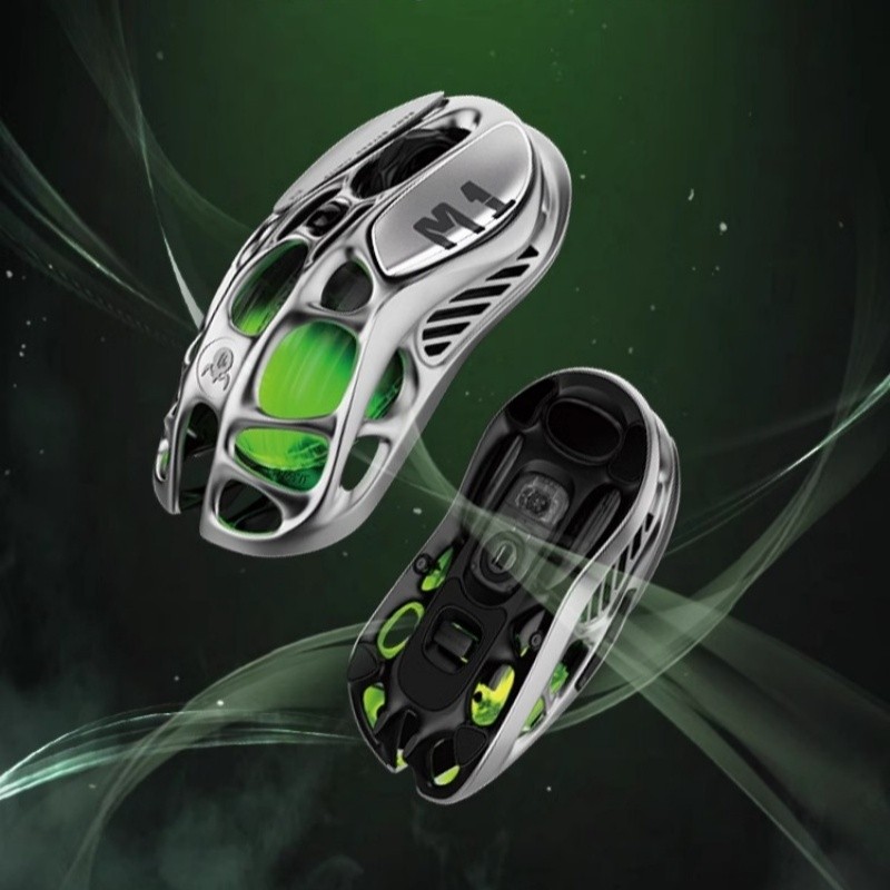 Jual Gravastar M1 Gamer Mouse Magnesium Alloy Wireless Bluetooth Mouse ...