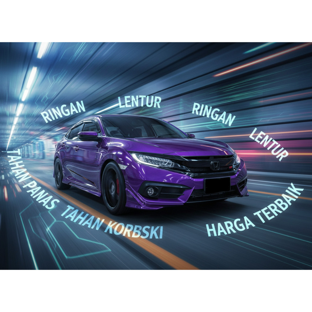 Jual cicilan 0% bodykit honda civic 2016-2021 body kit civic turbo ...