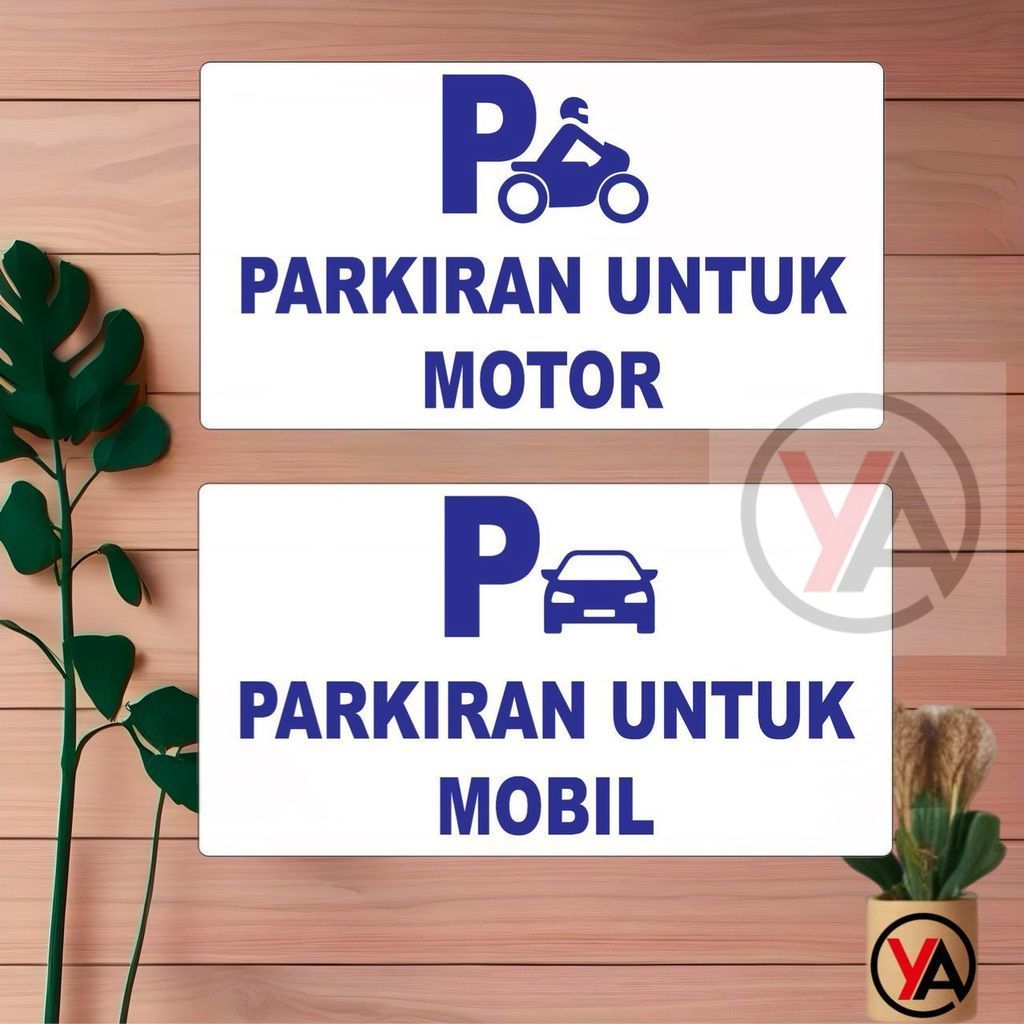 Jual VA SIGN AKRILIK ARAH PETUNJUK RAMBU PARKIRAN UNTUK MOBIL& MOTOR ...