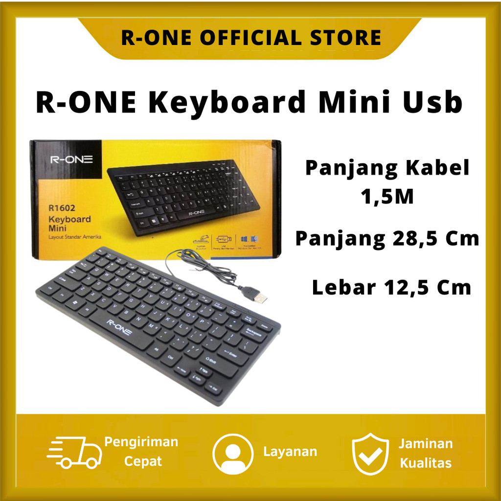 Jual R-ONE Keyboard Mini Usb | Shopee Indonesia