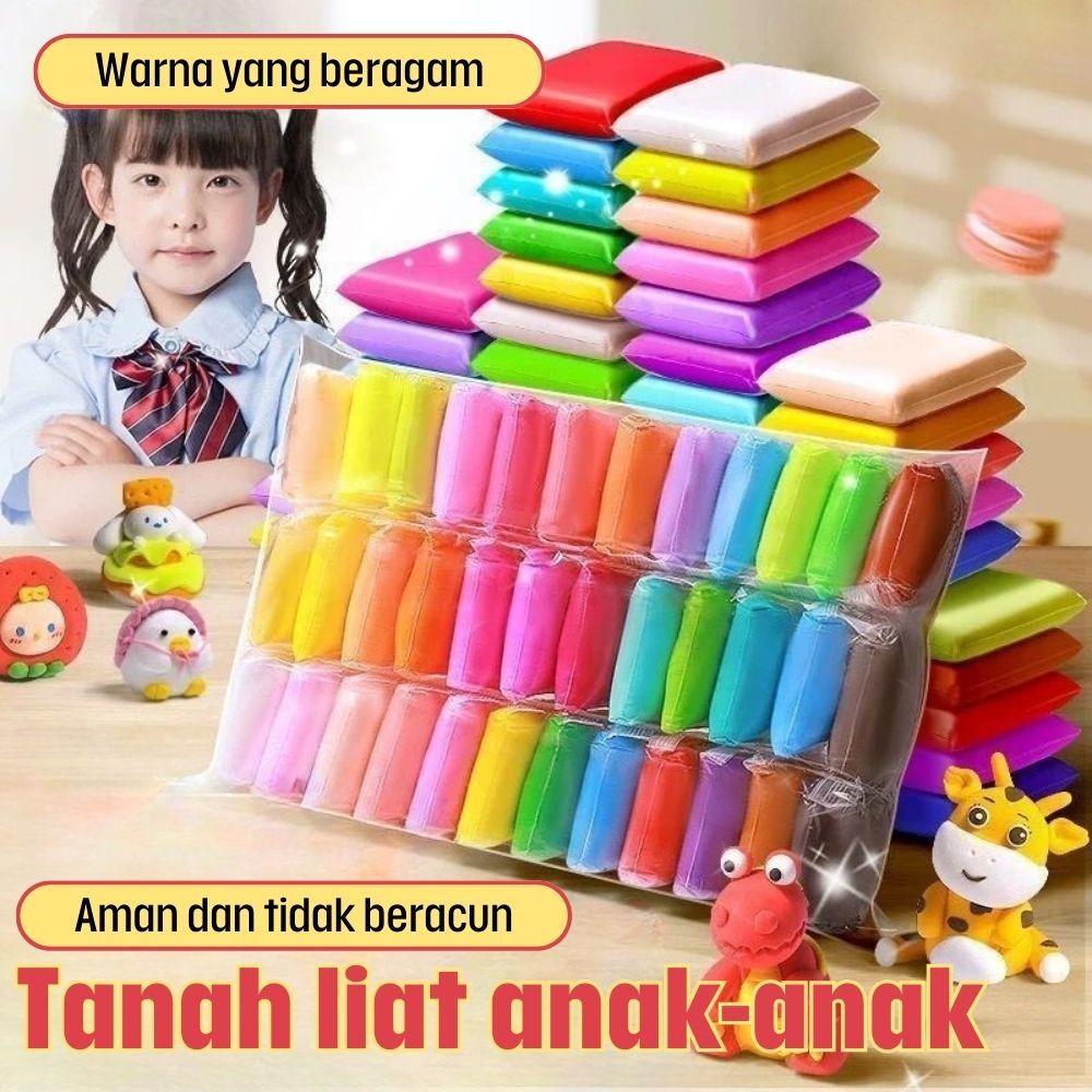 Jual DIY Clay Press Mainan Edukasi Anak Plastisin Lilin Mainan Clay ...