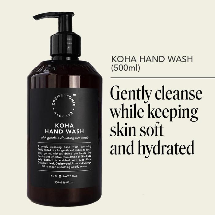 Jual Creme and Tonic Exfoliating Hand Wash KOHA 500ml (Sabun Cuci ...