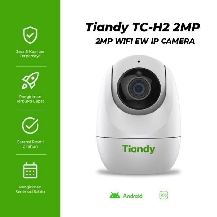 Jual Tiandy TC-H2 2MP 3MP 4MP CCTV IP Camera Wireless Kamera WiFi 2MP ...