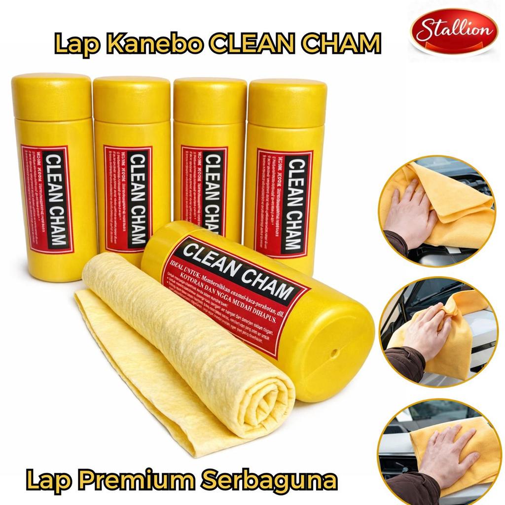 Jual Lap Kanebo Clean Cham Multifungsi – Mobil, Motor & Rumah | Lembut ...