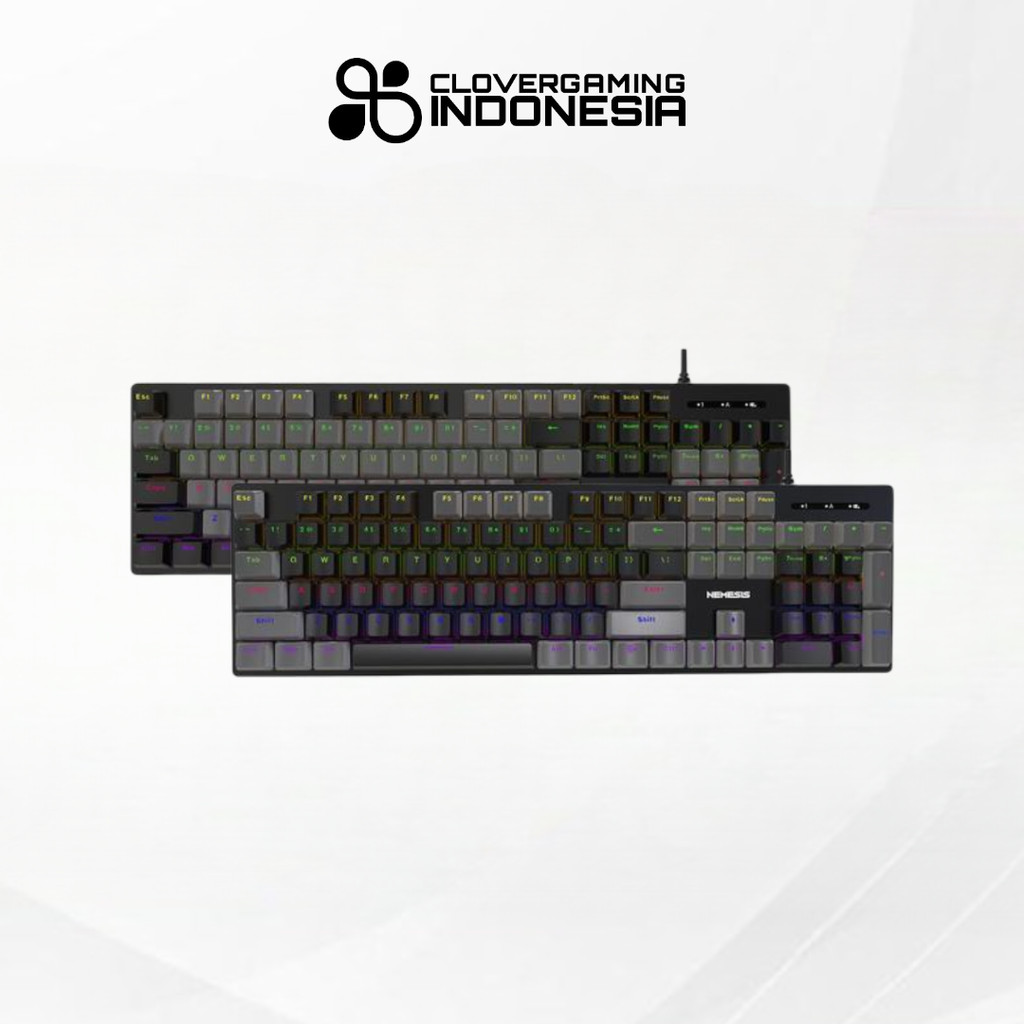 Jual NYK Nemesis KX-20 KX20 GRIM Wired Mechanical Gaming Keyboard ...