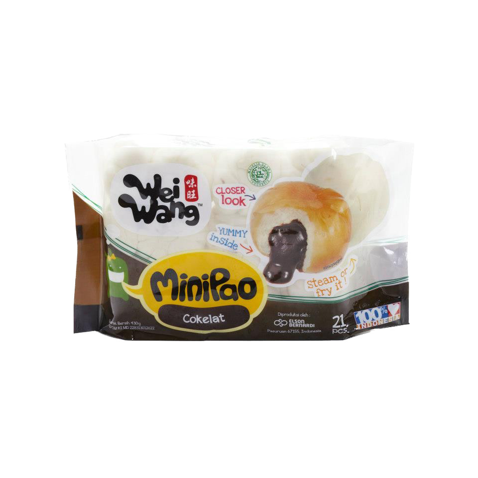 Jual Wei Wang Mini Pau Cokelat 21 pcs | Shopee Indonesia