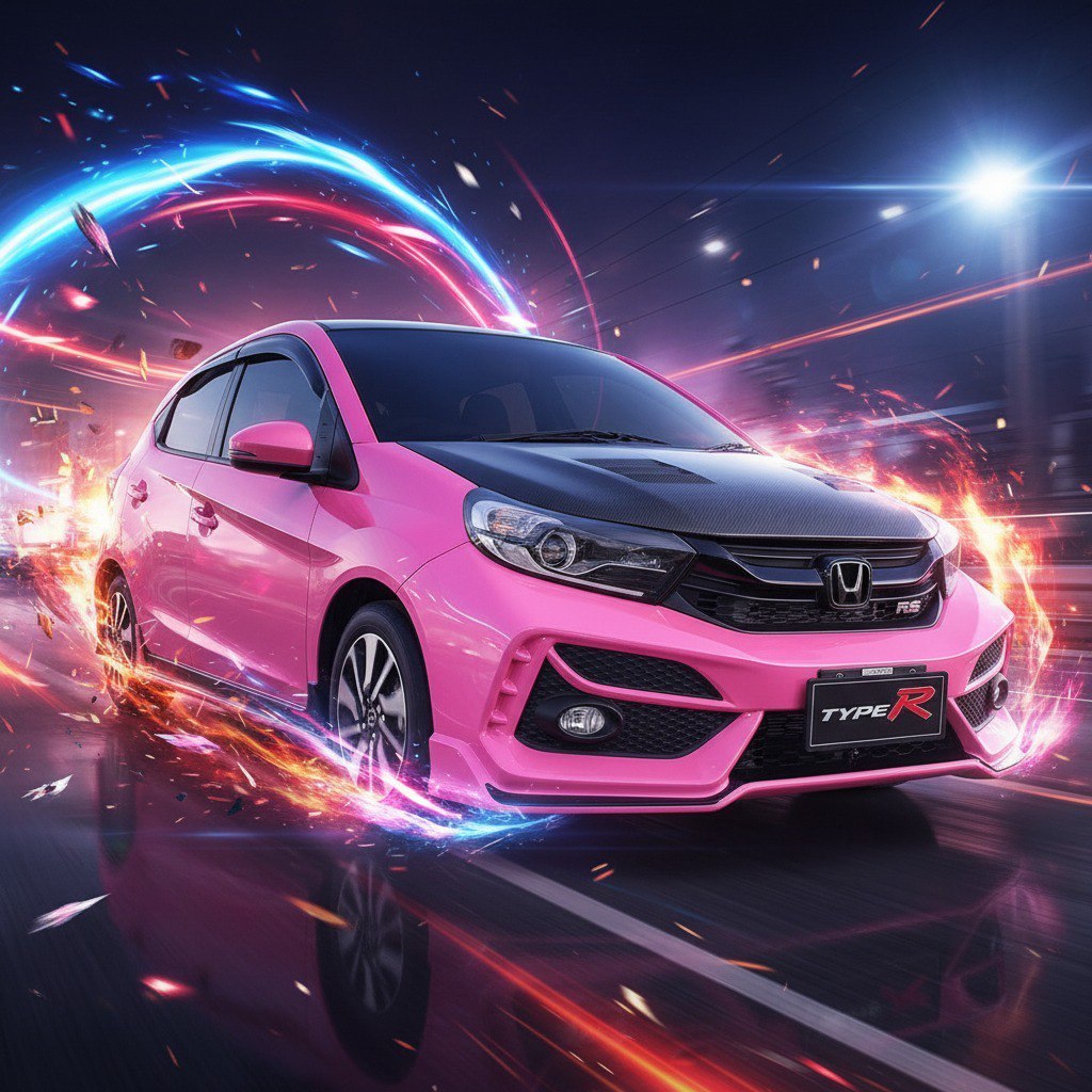 Jual bodikit BODYKIT NEW BRIO CUSTOM TURBO BODY KIT BRIO 2018 2019 2020 ...