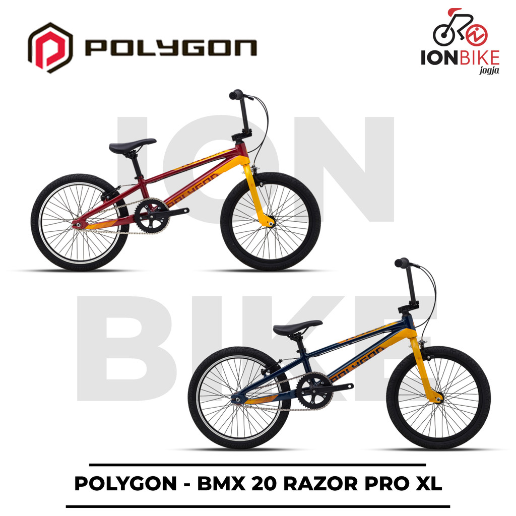 Jual Sepeda BMX 20 Inch Polygon Razor PRO Frame Alloy Ringan Terbaru ...