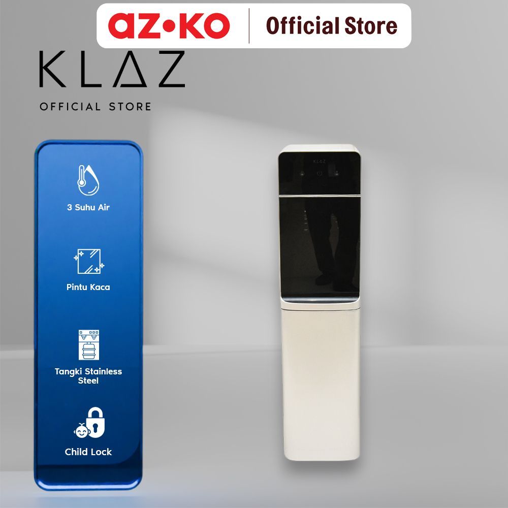 Jual AZKO Klaz Dispenser Air Bottom Loading Thermoelectric Cooling ...