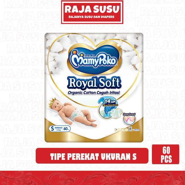 Jual MAMY POKO ROYAL SOFT ORGANIC S60 - RAJA SUSU | Shopee Indonesia