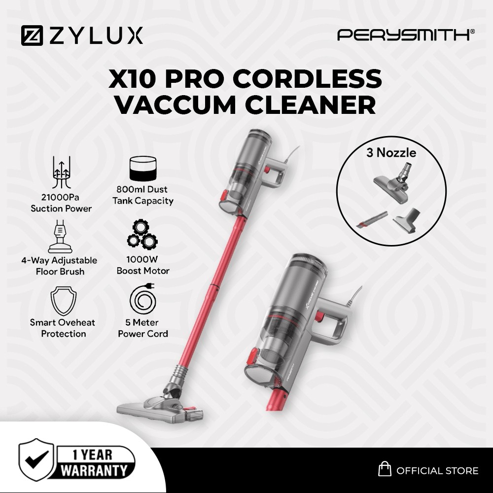 Jual PERYSMITH X10 PRO - Handheld Vacuum Cleaner Portable Penyedot Debu ...