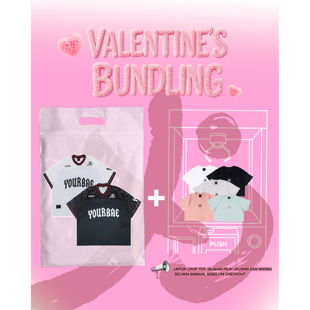 Jual YB Labs Studio - Bundling Pack "Jersey Ejji & Basic Tshirt Crop ...