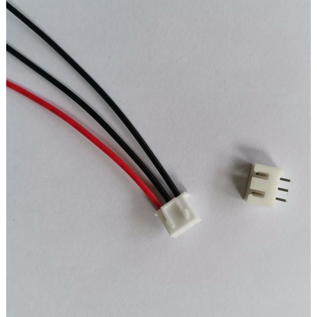 Jual 1Pasang Konektor JST 3Pin Charger Balance JST XH2.54 Connector ...