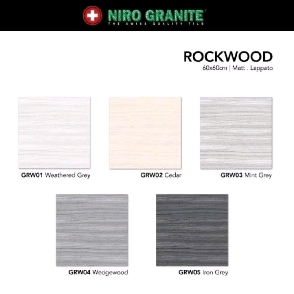 Jual Granit Lantai Dan Dinding 60x60 Rockwood GRW Series Lappato Matte ...