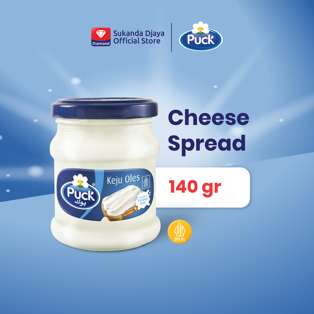 Jual PUCK Cream Cheese Spread 140 Gr | Shopee Indonesia