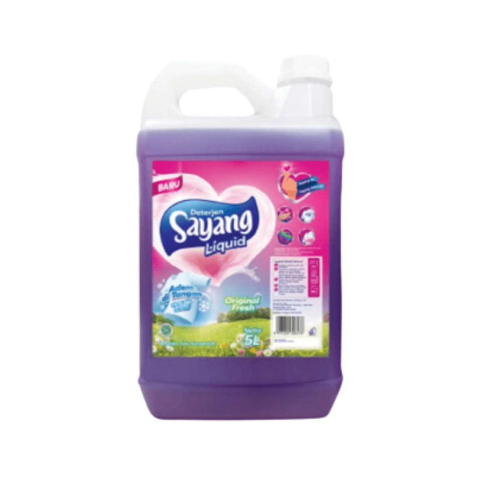 Jual Sayang Detergen Liquid Original Fresh 5 L | Shopee Indonesia