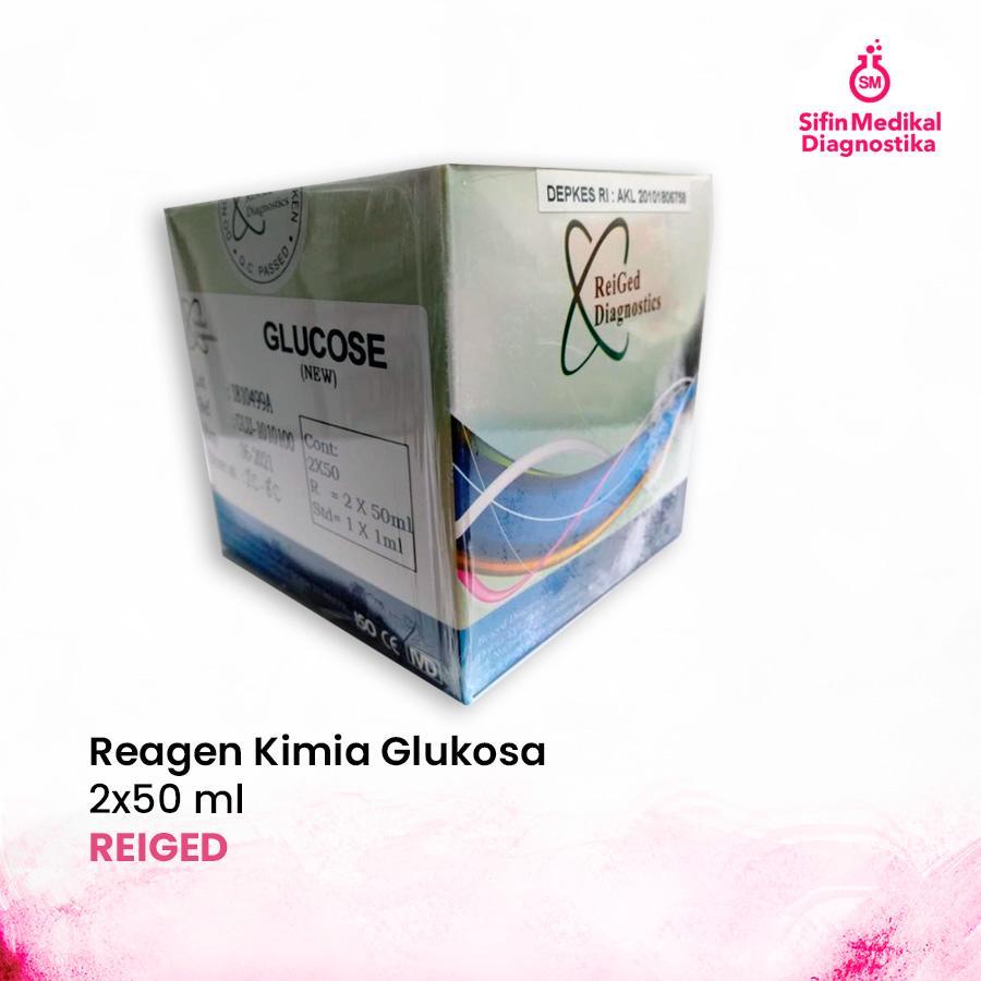 Jual Reiged Reagen Kimia Glukosa 2x50 ml untuk Pemeriksaan Glukosa ...