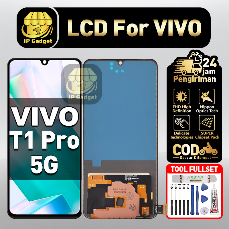 Jual LCD VIVO T1 PRO 5G Fullset LCD HP Touchscreen Layar Sentuh Touch ...