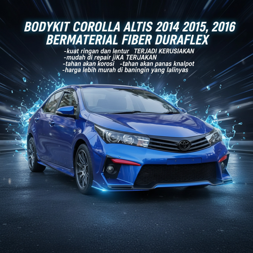Jual bodikit BODY KIT bodykit toyota altis 2014 2015 2016 BODY KIT ...